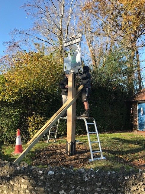 Our New Village Sign - Hassocks Parish Council